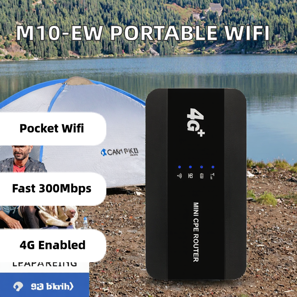 Createk M10-EW Mobile Mini CPE Router Firewall 300Mbps LAN Port Outdoor ...