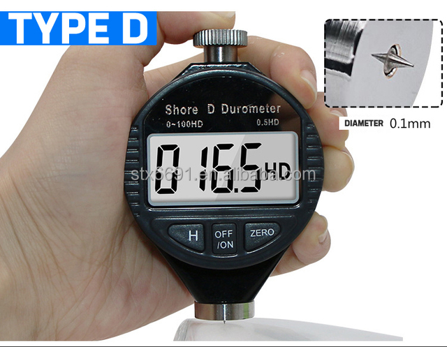 Digital Hardness Tester Shore Durometer 0-100 A/C/D Durometer For ...