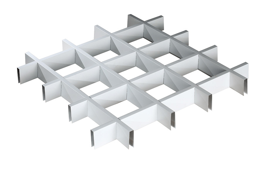 Buy Suspended Open Cell Grid Ceiling Fireproof & Sound-Absorbing ...