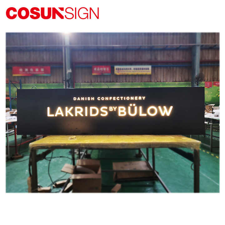 Acrylic LED Board Design - Monsterboard Logo Outdoor