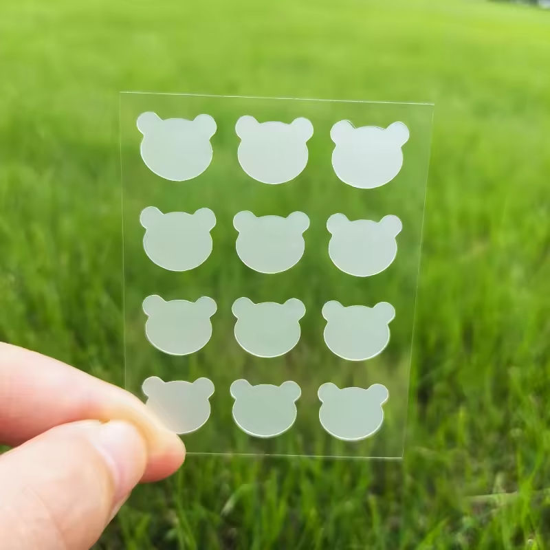 Transparent Bear Shaped Hydrocolloid Pimple Patch Cute Healing Spot ...