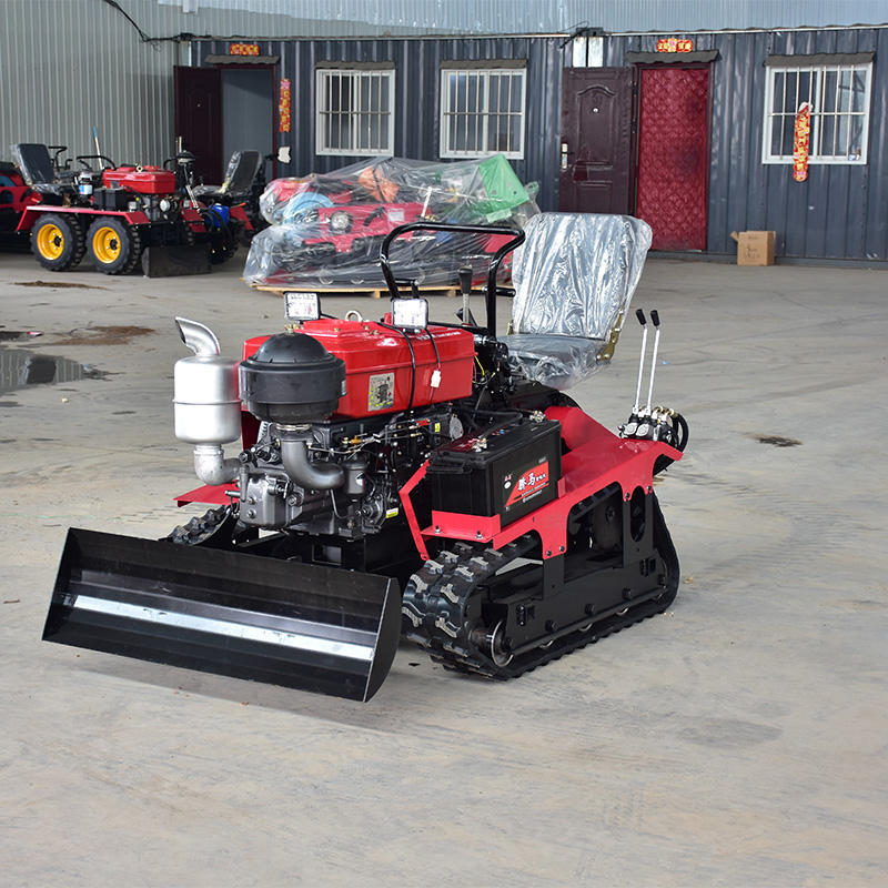 Agricultural Machinery Small Rice Farming Equipment Mini Crawler ...