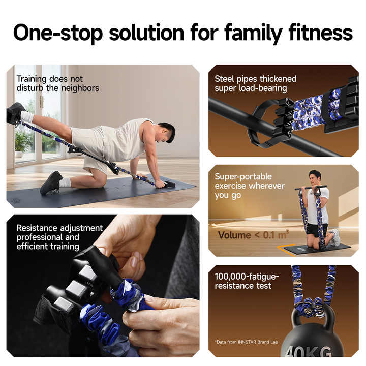 INNSTAR Multi-functional Adjustable Weight Bench for Home Men Training ...