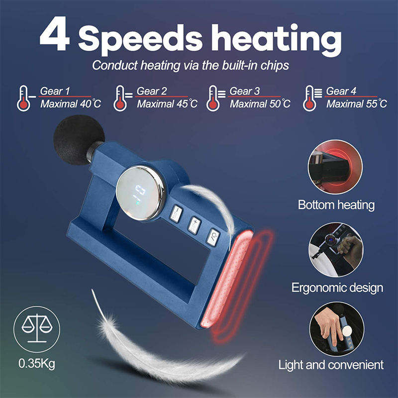 Electric Deep Tissue Massage Gun Muscle Percussion for Effective Neck ...