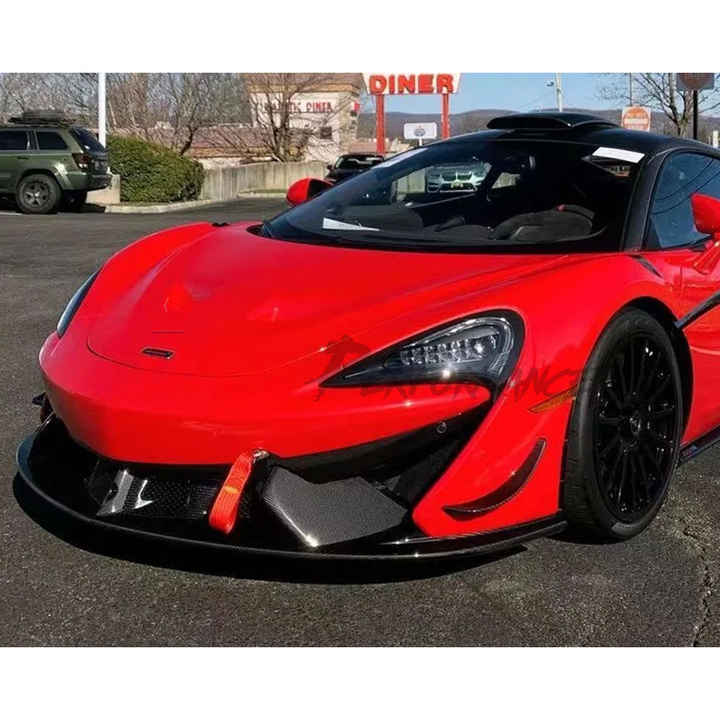570S GT4 Style Dry Carbon Fiber Front Bumper for Mclaren 570S 570GT ...