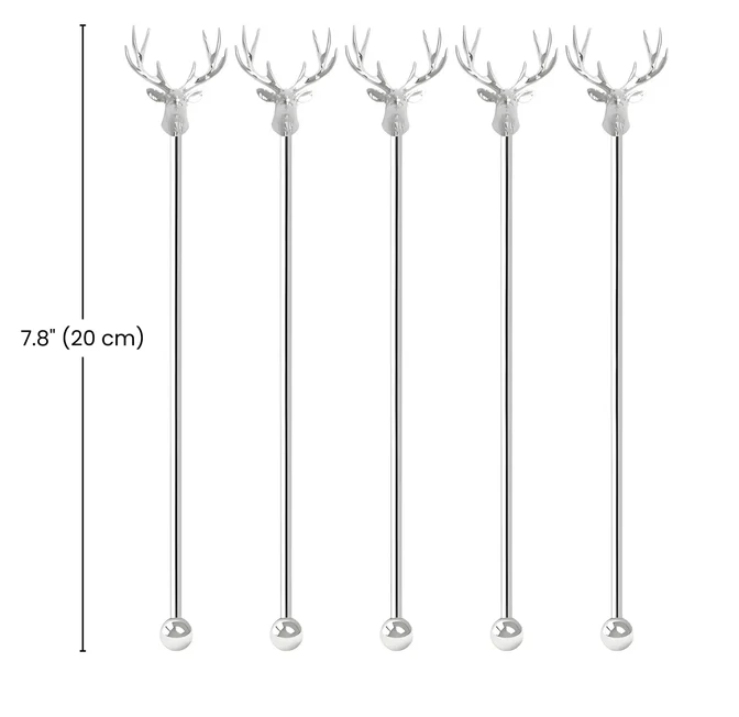 Factory Custom Bar Tool Set Portable Stainless Steel Stirring Stick ...