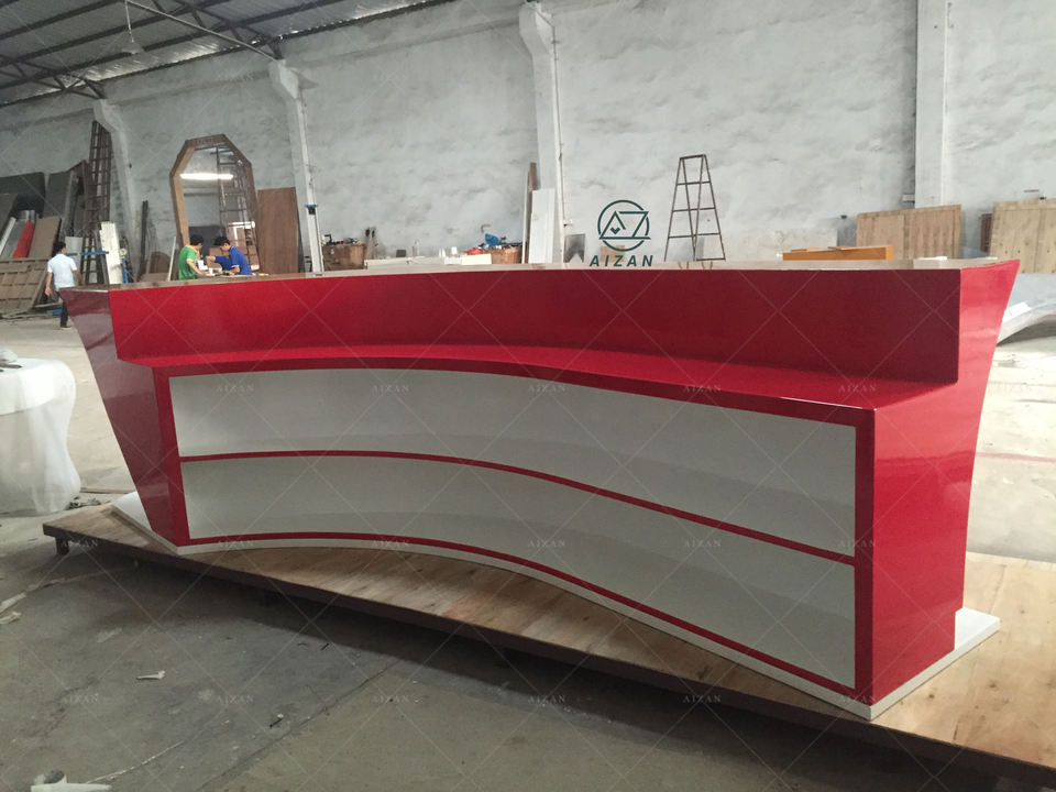Modern Home Furniture Modern Home bar Counter Design Red bar Counter in ...