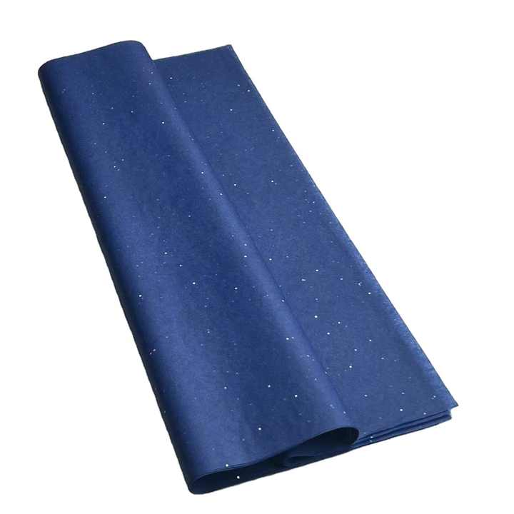 17gsm Dark Blue Silver Gemstones Colored Paper for Crafts