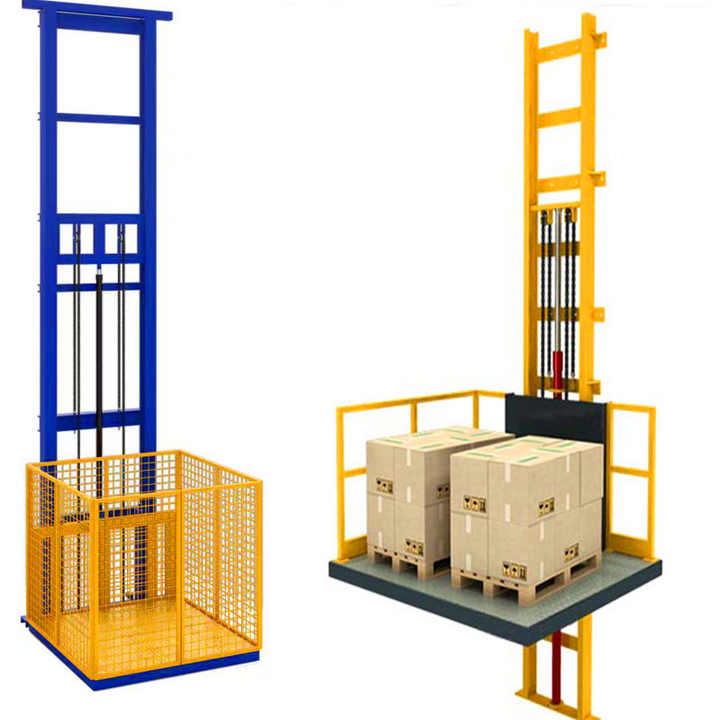 Warehouse Vertical Conveyor Cargo Lifting Vertical Lift Small Elevator ...