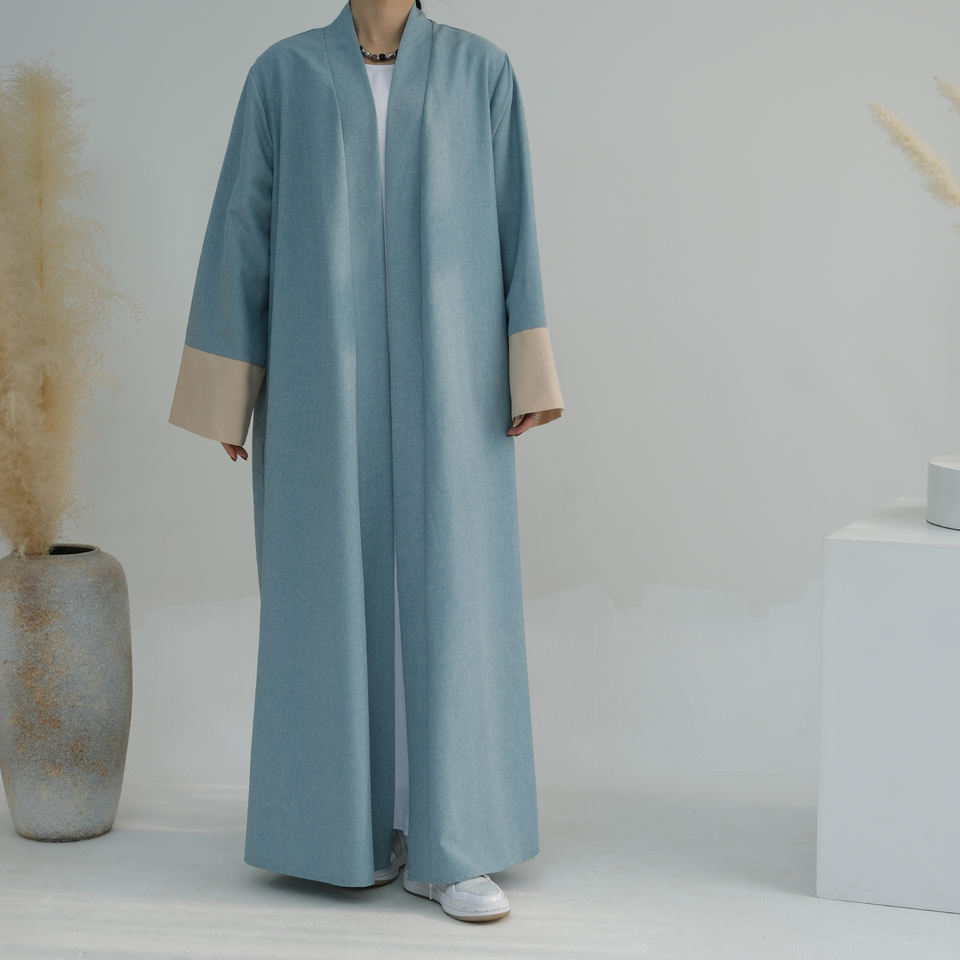 Abaya Dubai 2024 New Arrival Middle East Linen Abaya Designs Color ...