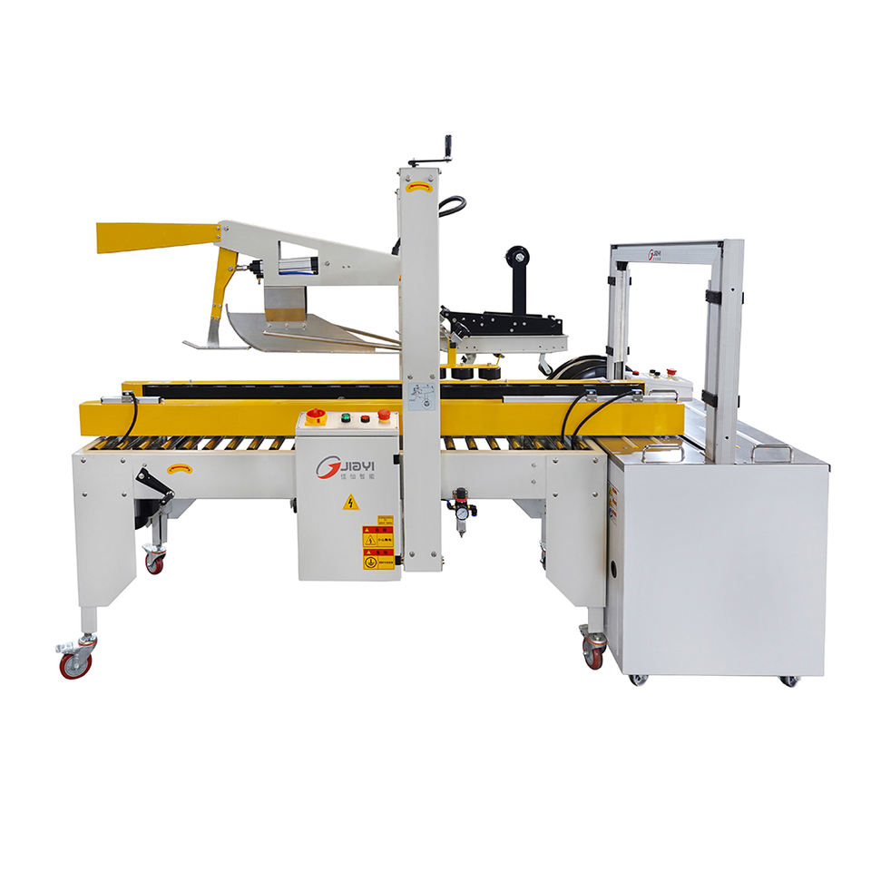 Pneumatic Automatic Strapping Machine for Cartons & Cases Plastic Tape ...