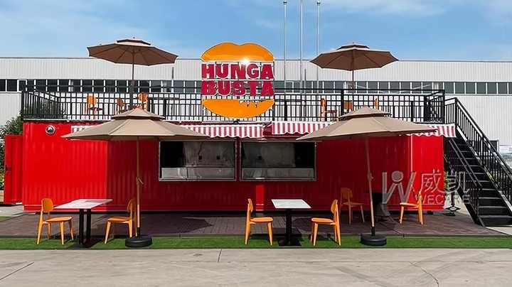 WECARE Street Food Kiosk Container - Portable & Durable