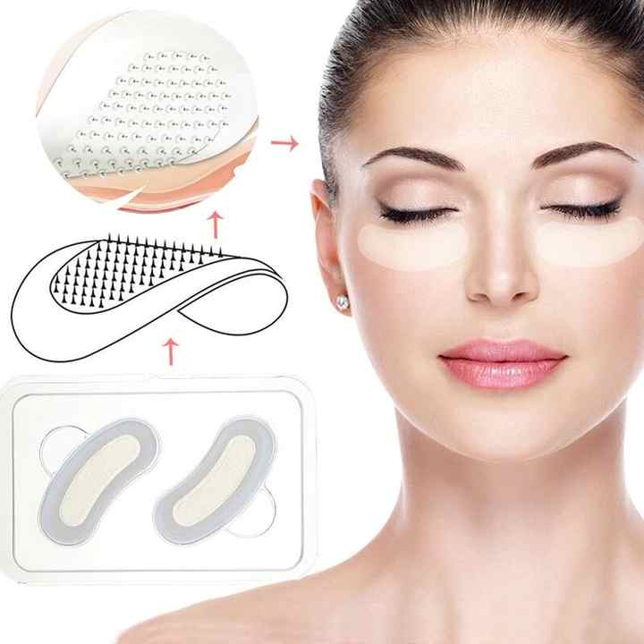 OEM LOGO Hyaluronic Acid & Vitamin C Micro Needle Eye Sheet Mask ...