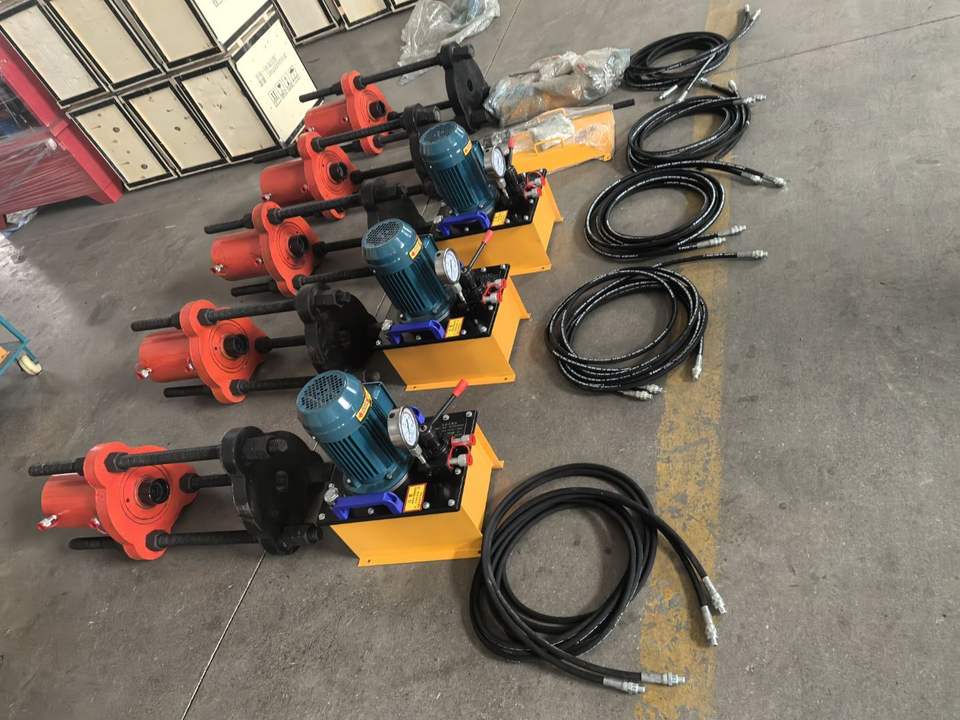 Manual Electric Hydraulic Track Pin Press Machine for Excavator ...