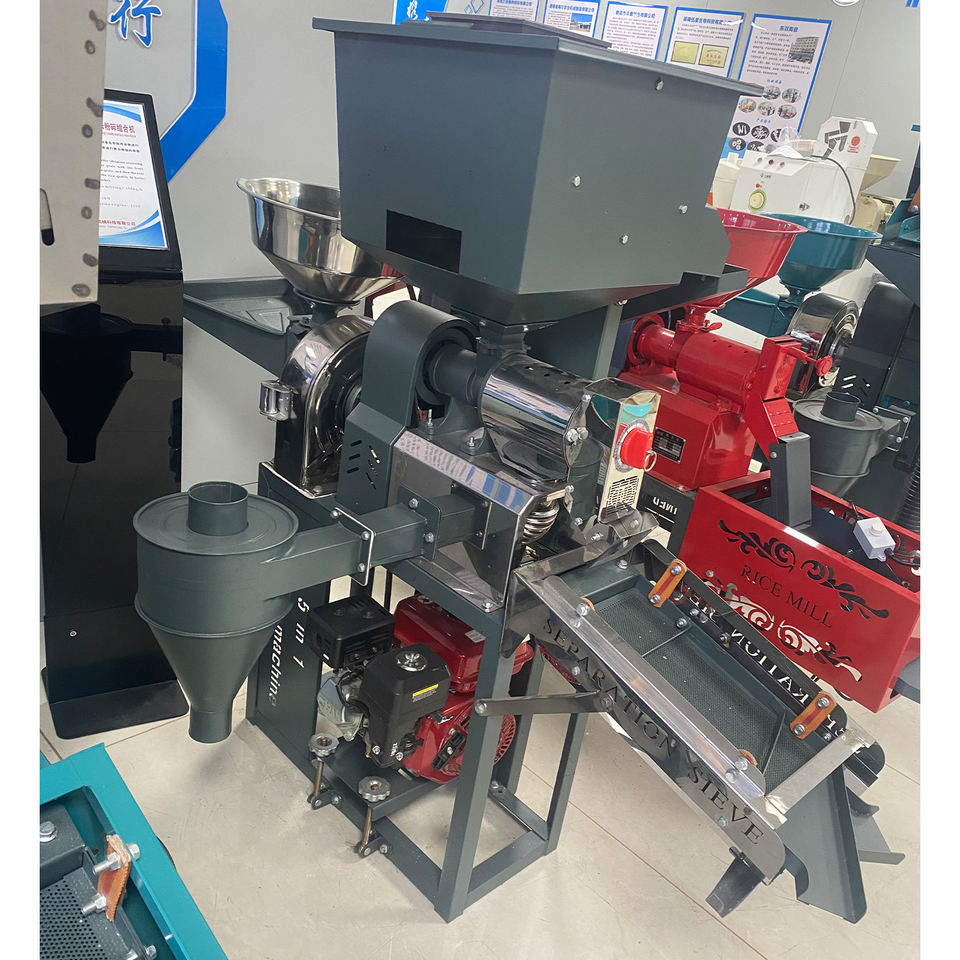 Automatic Rice Milling Machine with up and down Vibrating Sieve