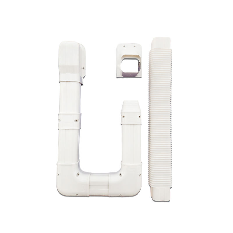 HVAC PVC Decorative Outdoor Air Conditioner Line Set Cover ABS Plastic ...