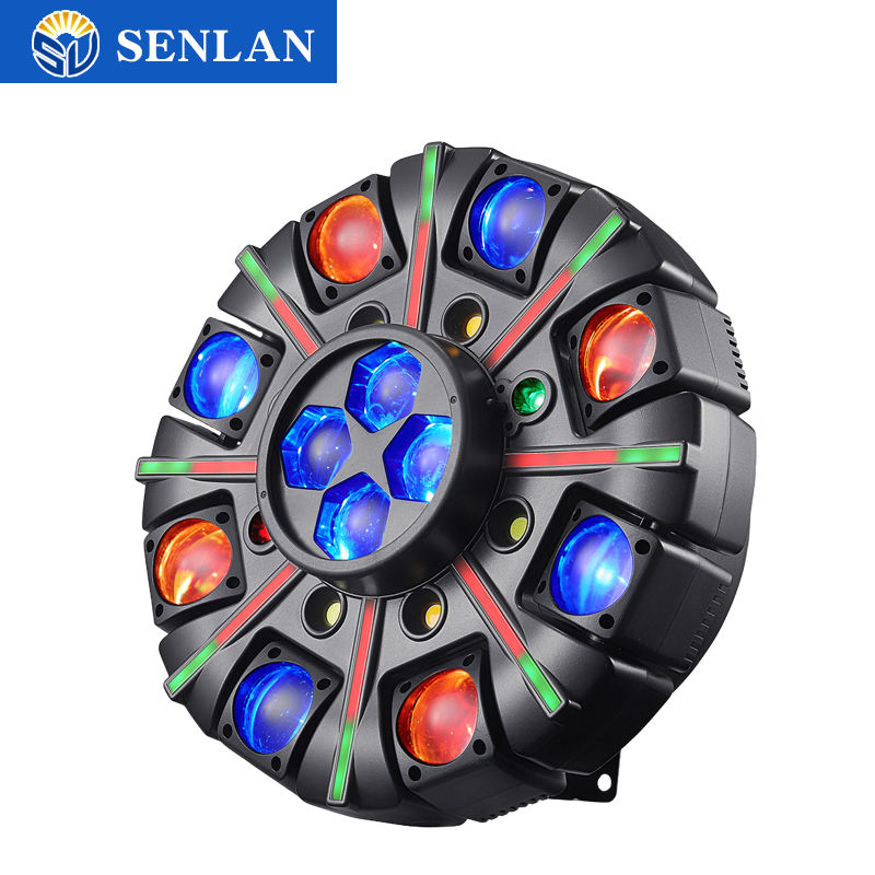 180W Beam Mobile IP65 DMX Voice Control 8 Arm 4 Bee Eye Moving Head ...