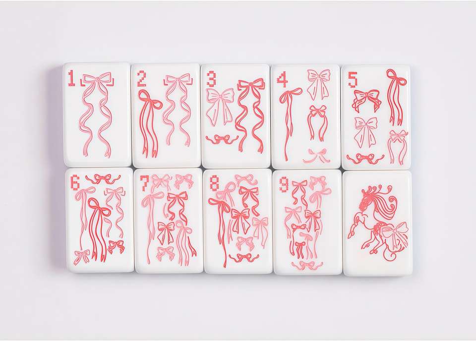 Modern Luxury Acrylic Mahjong Set - Portable Durable American Jewish ...