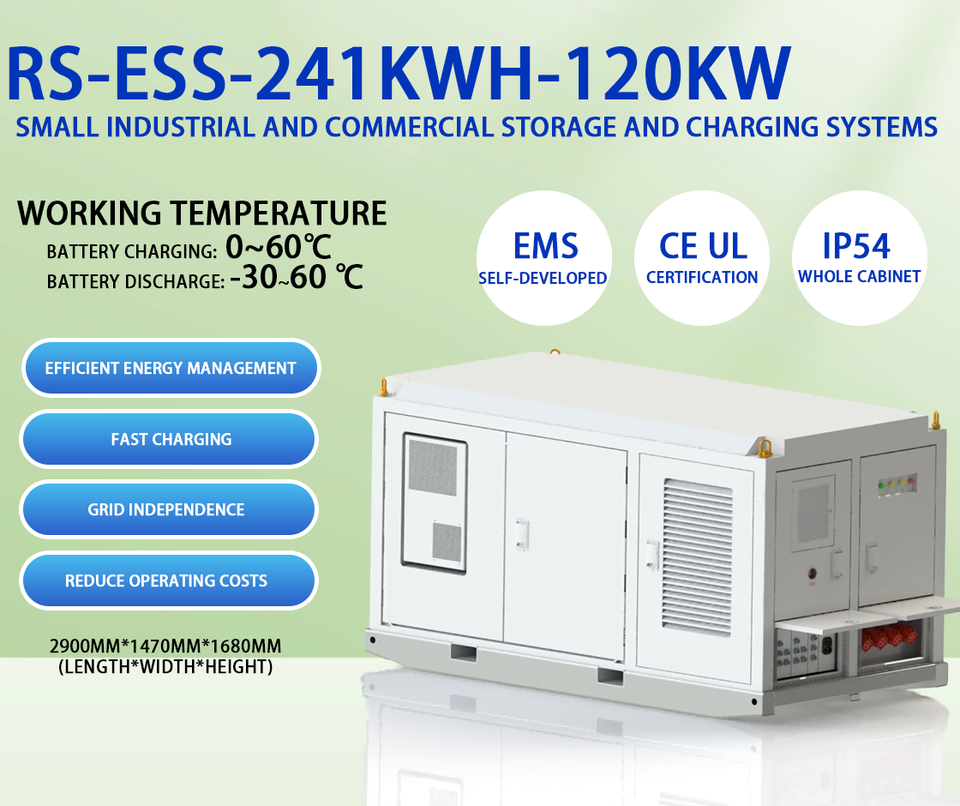 241kWh + 120kW CCS2 DC New Energy Storage Charging System-Portable ...