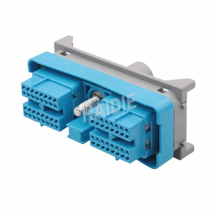 64 Pin Female Plastic Cable Wiring Harness Car Electrical Housing ...