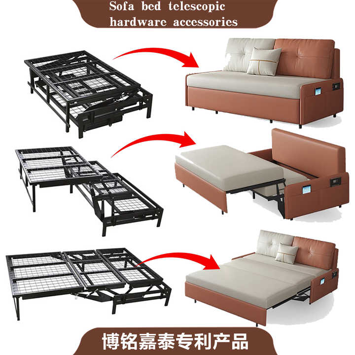 Multi-Functional Hydraulic Sofa Bed Frame | Customizable OEM