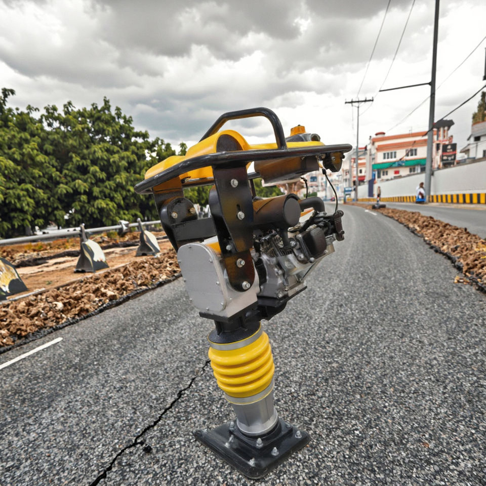 High Quality HCD125 Gasoline Engine Tamping Rammer 5.5-6.5HP High ...