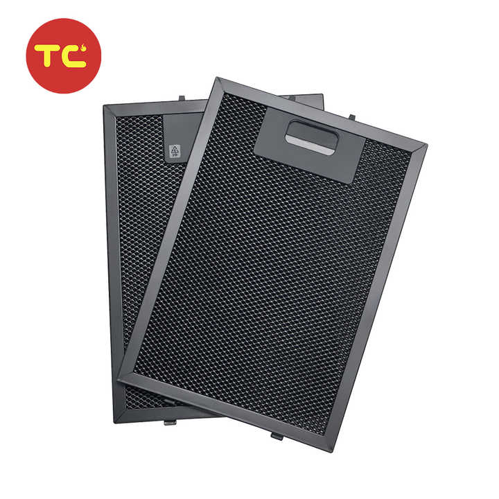 Customized Size Black Aluminium Metal Grease Filters Replacement for ...