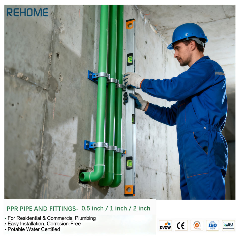 REHOME Green PPR Pipe 75Mm for Water Supply Systems High Quality ...