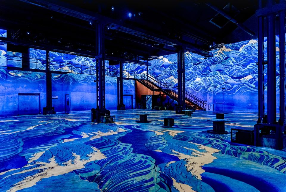 360 Immersive Projection Experience Projection Room With Interactive ...