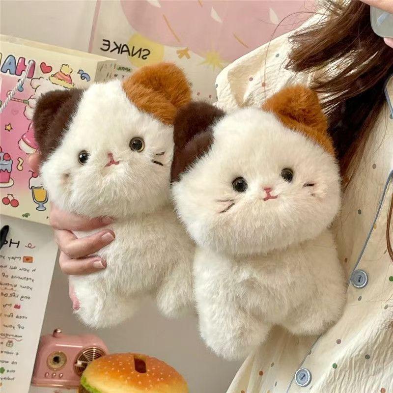 2025 New Lovely Animals Plush Toy Soft Cat Plush Toy Made of Fabric ...