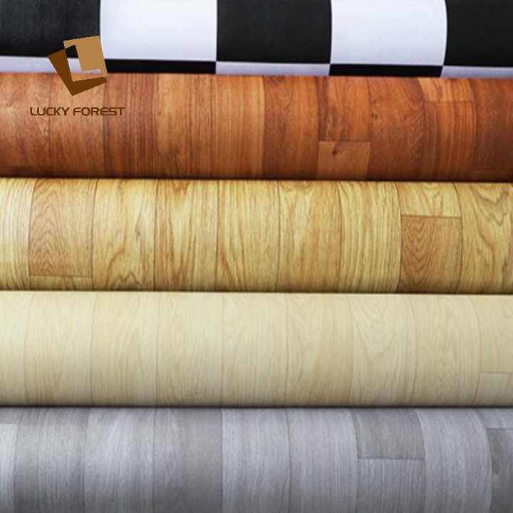 2mm Commercial Use Linoleum Flooring Rolls PVC Vinyl