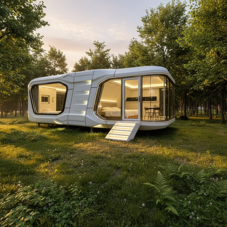 Manufacturing Luxury Space Cabins for Tourist Resorts, Small Mobile ...