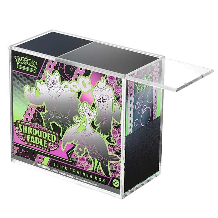 Custom Modern Acrylic Pokemon Display Case with Eco-Friendly Magnetic ...