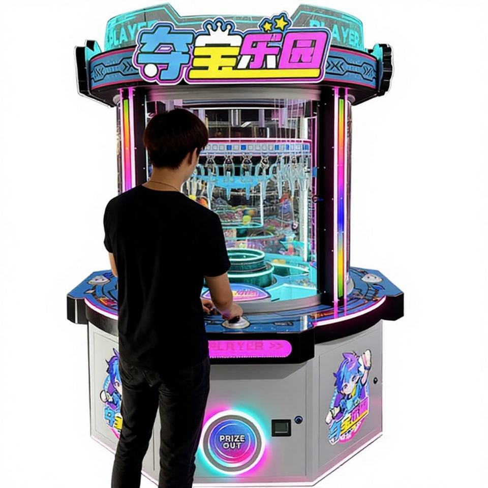 Shuangqu Treasure Hunt Gift Machine Indoor Amusement Coin Operated ...
