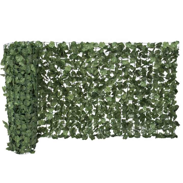 Expandable Faux Ivy Screen - Elegant Outdoor Privacy Solution