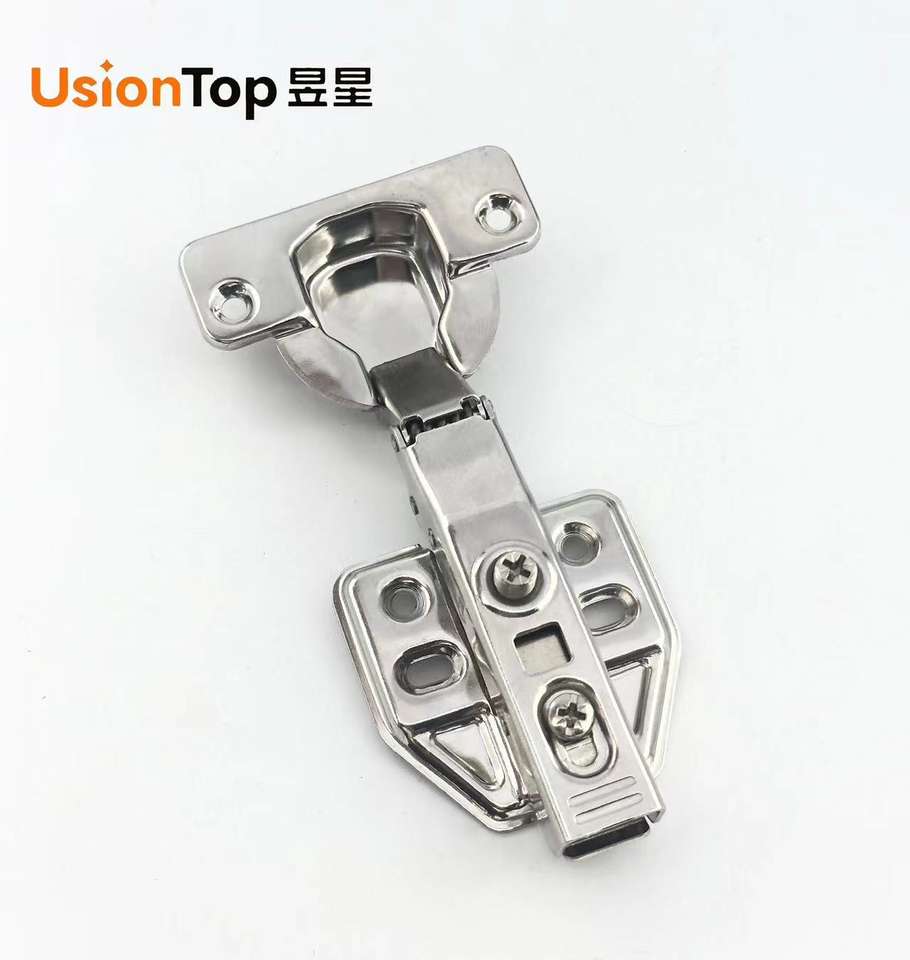 UsionTop 40MM Cup Stainless Steel 2D Auto Hydraulic Hinge Clip on Soft ...
