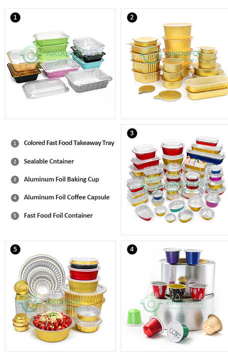 Mikrowelle Gold - Durable and Stylish Aluminum Containers