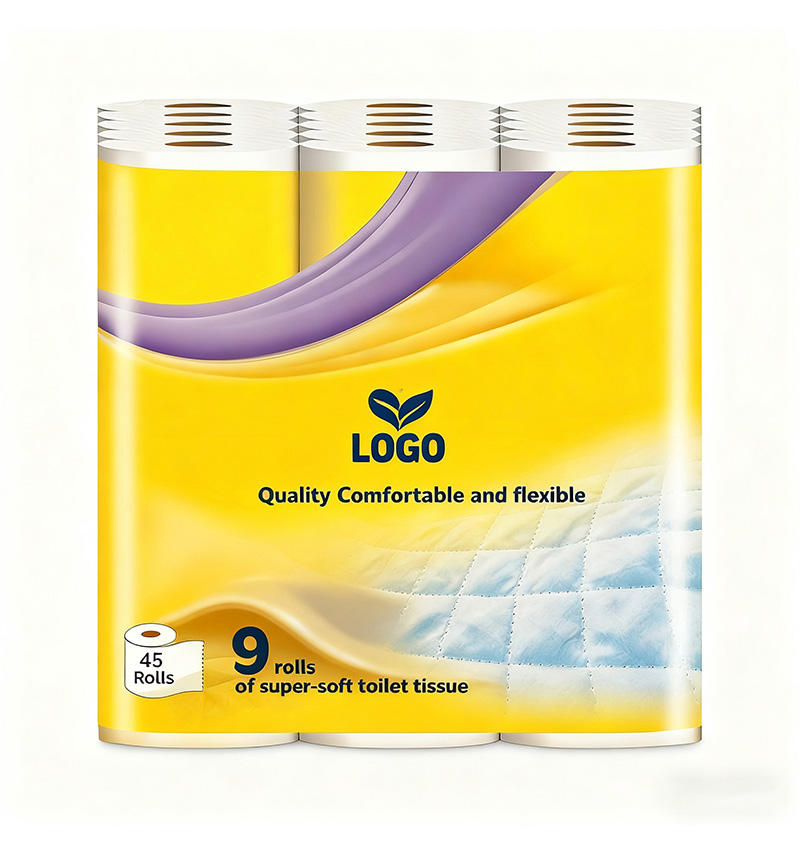 2 Ply Toilet Tissue Papers Flushable Quality Toilet Tissue Rolls Paper ...