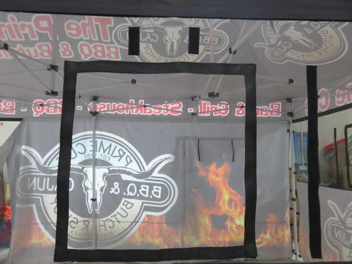 GLOBAL TENT Custom Food Canopy Tents for Events & Trade Shows