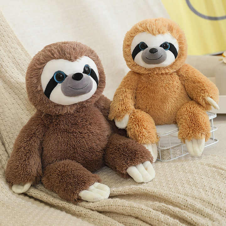 Weighted Stuffed Animals Plush Sloth Pillow for Anxiety and Stress ...