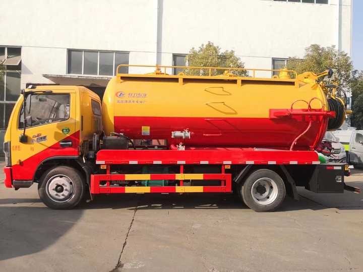 New Dongfeng Howo Faw Shacman 8000L Sewage Suction Vacuum Pump Truck ...