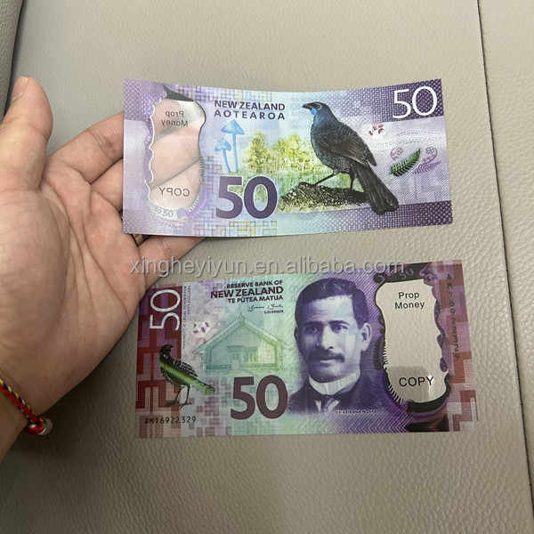 Transparent Polymer New Zealand Prop Money Event Decor and Props with ...