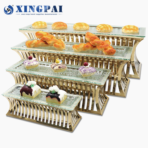 XINGPAI Buffet Dessert Food Display Racks - Luxury & Durability