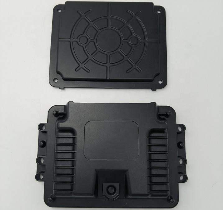 Automobile ECU Aluminum Enclosure - BS098 with 112 Pin Connectors