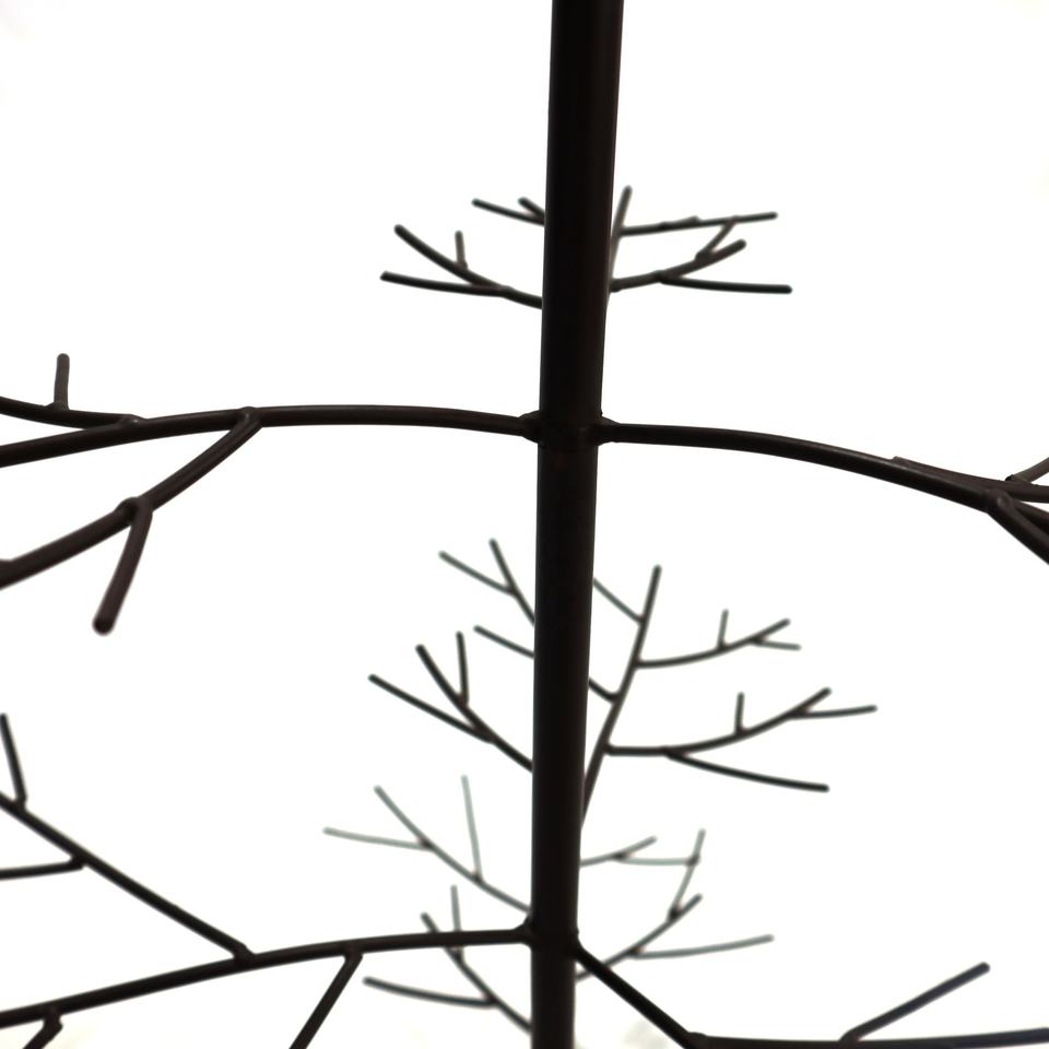 Metal Ornament Wire Hanger Tree,display Tree Black Carton Iron ...