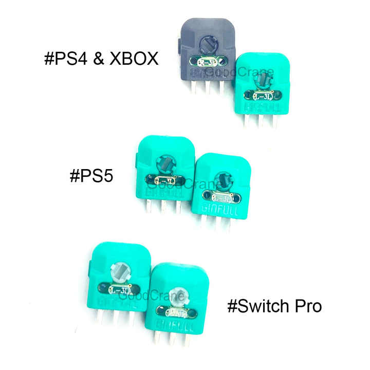Hall Effect Potentiometers 3D Joystick Magnetic Potentiometer for Xbox ...