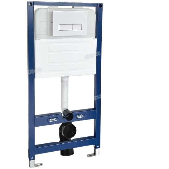New CE Standard Wall Hung Toilet and Plastic Concealed Cistern Frame ...