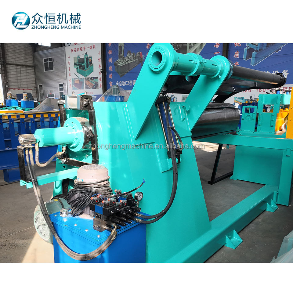 Steel Coil Unwinder Aluminum Recoiler for Sheet Metal Coil Slitting ...