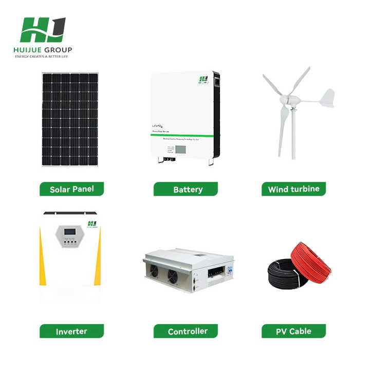 Hybrid Solar Energy Storage System Photovoltaic Panel Kit 5Kw 8Kw 10Kw 12Kw 20Kw Off Grid ...