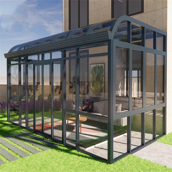 DTOP Modern Outdoor Aluminum Sunroom Glass Panels Lowes
